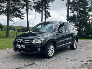 Black Volkswagen Tiguan 2012 in Riga, with an engine capacity of 2.00 L and mileage of 280 thousand km for 9200 €, photo 6 on AUTOMOTO.COM.LV