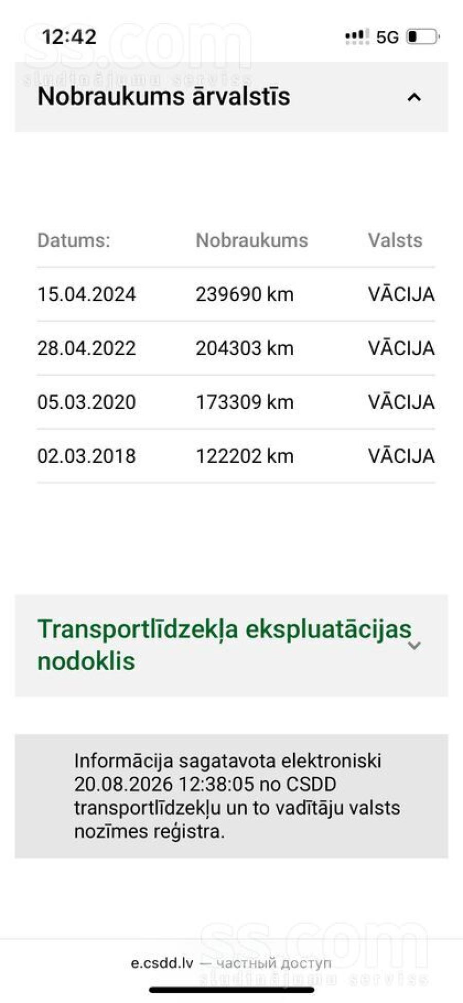 Black Volkswagen Tiguan 2012 in Riga, with an engine capacity of 2.00 L and mileage of 280 thousand km for 9200 €, photo 22 on AUTOMOTO.COM.LV