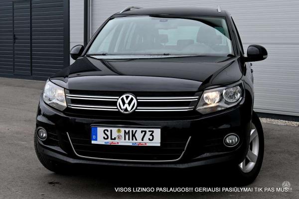 Black Volkswagen Tiguan 2012 in Kretinga, with an engine capacity of 1.97 L and mileage of 188 thousand km for 8299 €, photo 3 on AUTOMOTO.COM.LV