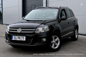 Black Volkswagen Tiguan 2012 in Kretinga, with an engine capacity of 1.97 L and mileage of 188 thousand km for 8299 €, photo 4 on AUTOMOTO.COM.LV