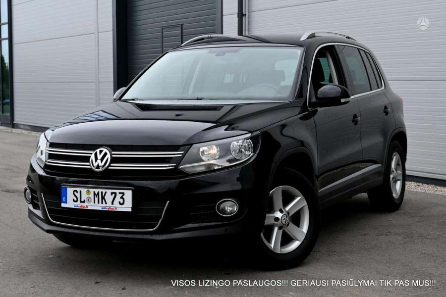 Black Volkswagen Tiguan 2012 in Kretinga, with an engine capacity of 1.97 L and mileage of 188 thousand km for 8299 €, photo 4 on AUTOMOTO.COM.LV