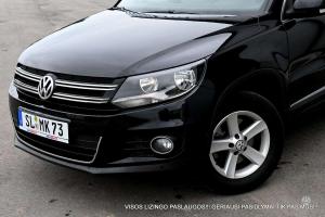Black Volkswagen Tiguan 2012 in Kretinga, with an engine capacity of 1.97 L and mileage of 188 thousand km for 8299 €, photo 5 on AUTOMOTO.COM.LV