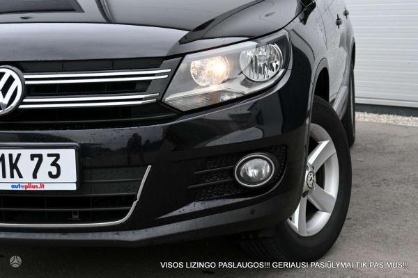 Black Volkswagen Tiguan 2012 in Kretinga, with an engine capacity of 1.97 L and mileage of 188 thousand km for 8299 €, photo 6 on AUTOMOTO.COM.LV
