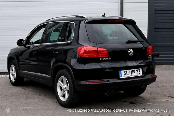 Black Volkswagen Tiguan 2012 in Kretinga, with an engine capacity of 1.97 L and mileage of 188 thousand km for 8299 €, photo 10 on AUTOMOTO.COM.LV