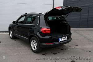 Black Volkswagen Tiguan 2012 in Kretinga, with an engine capacity of 1.97 L and mileage of 188 thousand km for 8299 €, photo 12 on AUTOMOTO.COM.LV