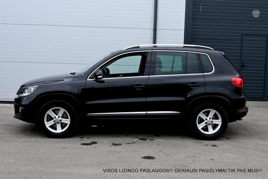 Black Volkswagen Tiguan 2012 in Kretinga, with an engine capacity of 1.97 L and mileage of 188 thousand km for 8299 €, photo 13 on AUTOMOTO.COM.LV