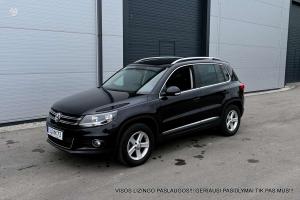 Black Volkswagen Tiguan 2012 in Kretinga, with an engine capacity of 1.97 L and mileage of 188 thousand km for 8299 €, photo 14 on AUTOMOTO.COM.LV
