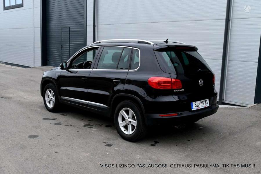 Black Volkswagen Tiguan 2012 in Kretinga, with an engine capacity of 1.97 L and mileage of 188 thousand km for 8299 €, photo 26 on AUTOMOTO.COM.LV