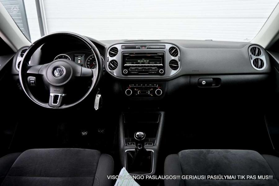 Black Volkswagen Tiguan 2012 in Kretinga, with an engine capacity of 1.97 L and mileage of 188 thousand km for 8299 €, photo 32 on AUTOMOTO.COM.LV