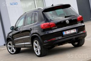 Melns Volkswagen Tiguan 2013 Tukums, ar dzinēja tilpumu 2.00 L un nobraukumu 251 tūkst. km par 9490 €, foto 5 vietnē AUTOMOTO.COM.LV