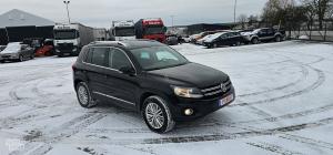 Black Volkswagen Tiguan 2013 in Kaunas, with an engine capacity of 2.00 L and mileage of 290 thousand km for 8650 €, photo 5 on AUTOMOTO.COM.LV