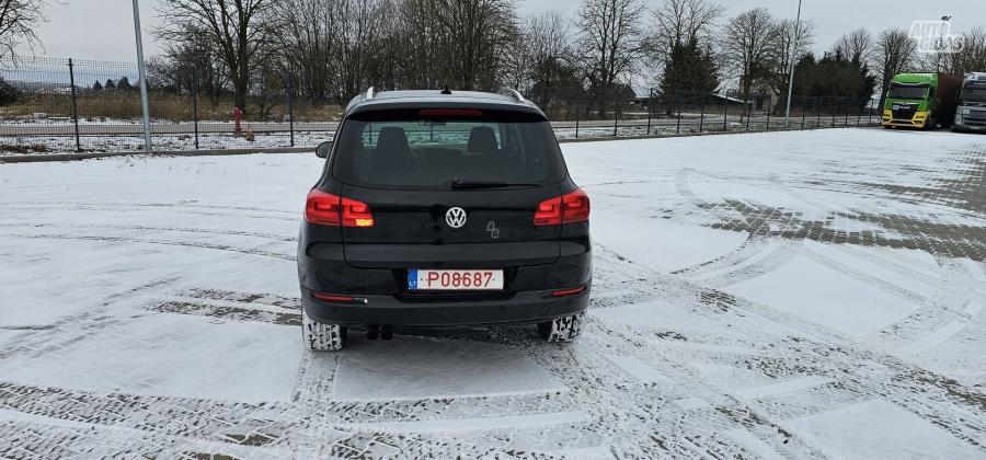 Black Volkswagen Tiguan 2013 in Kaunas, with an engine capacity of 2.00 L and mileage of 290 thousand km for 8650 €, photo 8 on AUTOMOTO.COM.LV