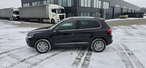 Black Volkswagen Tiguan 2013 in Kaunas, with an engine capacity of 2.00 L and mileage of 290 thousand km for 8650 €, photo 11 on AUTOMOTO.COM.LV