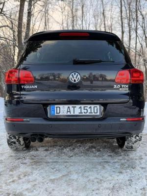 Black Volkswagen Tiguan 2013 in Utena, with an engine capacity of 1.97 L and mileage of 270 thousand km for 10950 €, photo 9 on AUTOMOTO.COM.LV