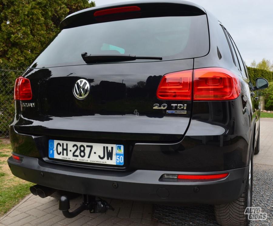 Melns Volkswagen Tiguan 2013 Kauņa, ar dzinēja tilpumu 2.00 L un nobraukumu 249 tūkst. km par 7650 €, foto 21 vietnē AUTOMOTO.COM.LV