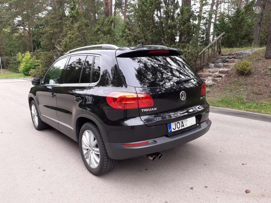 Черный Фольксваген Тигуан 2013 в Друскининкай, объемом двигателя 1.98 л и пробегом 174 тыс. км за 7900 €, фото 5 на AUTOMOTO.COM.LV