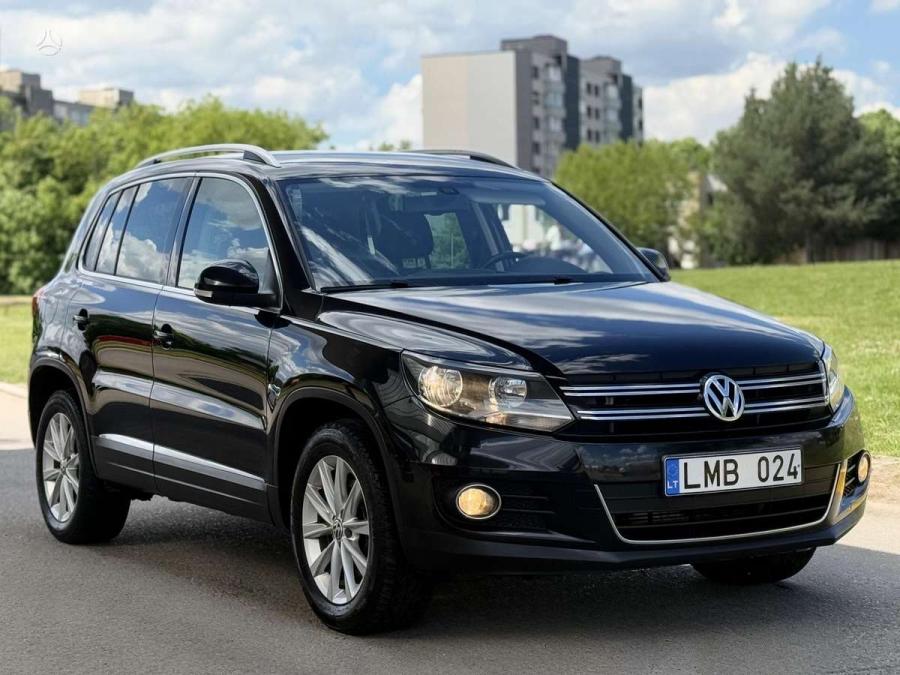 Melns Volkswagen Tiguan 2013 Kauņa, ar dzinēja tilpumu 1.98 L un nobraukumu 267 tūkst. km par 7500 €, foto 1 vietnē AUTOMOTO.COM.LV