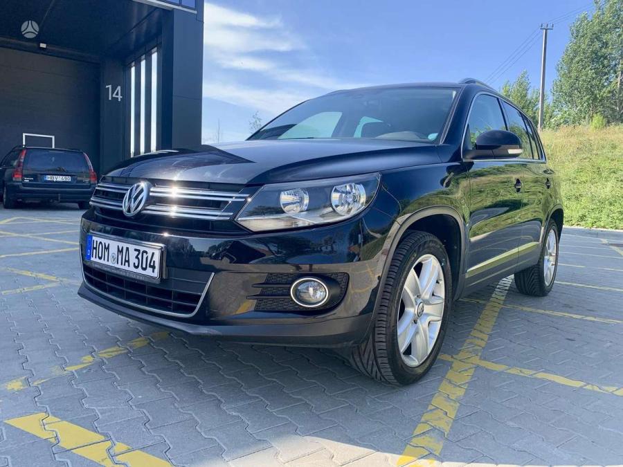 Melns Volkswagen Tiguan 2013 Viļņa, ar dzinēja tilpumu 1.97 L un nobraukumu 268 tūkst. km par 8300 €, foto 1 vietnē AUTOMOTO.COM.LV