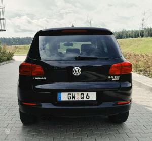 Black Volkswagen Tiguan 2013 in Vilnius, with an engine capacity of 1.97 L and mileage of 199 thousand km for 8950 €, photo 14 on AUTOMOTO.COM.LV