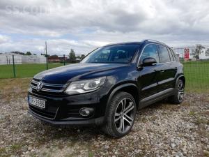 Melns Volkswagen Tiguan 2013 Saldus, ar dzinēja tilpumu 2.00 L un nobraukumu 208 tūkst. km par 8990 €, foto  vietnē AUTOMOTO.COM.LV