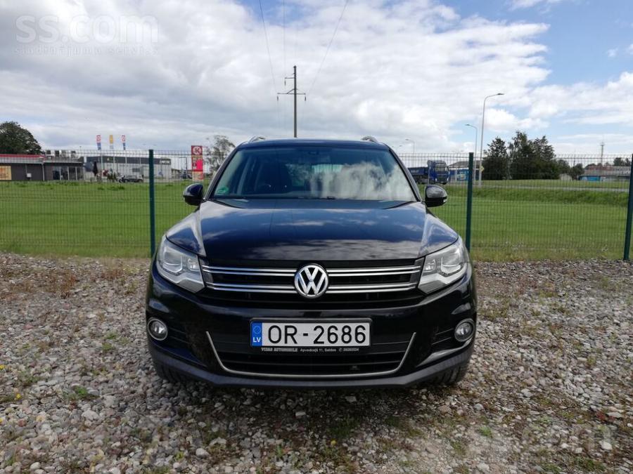Melns Volkswagen Tiguan 2013 Saldus, ar dzinēja tilpumu 2.00 L un nobraukumu 208 tūkst. km par 8990 €, foto 6 vietnē AUTOMOTO.COM.LV