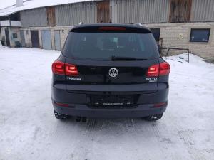 Black Volkswagen Tiguan 2014 in Marijampole, with an engine capacity of 2.00 L and mileage of 160 thousand km for 4850 €, photo 8 on AUTOMOTO.COM.LV