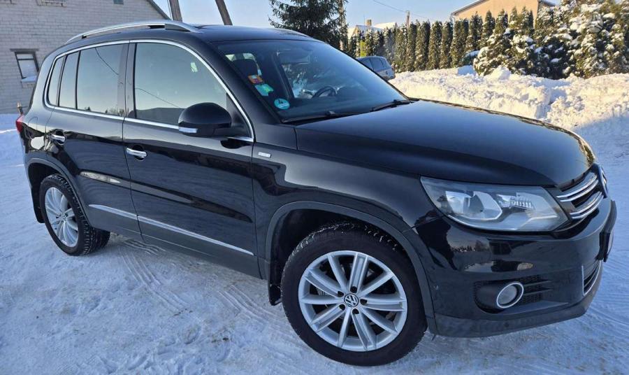 Melns Volkswagen Tiguan 2014 Kelmė, ar dzinēja tilpumu 1.97 L un nobraukumu 187 tūkst. km par 9970 €, foto 3 vietnē AUTOMOTO.COM.LV