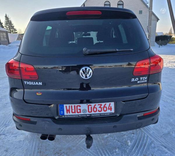 Melns Volkswagen Tiguan 2014 Kelmė, ar dzinēja tilpumu 1.97 L un nobraukumu 187 tūkst. km par 9970 €, foto 8 vietnē AUTOMOTO.COM.LV