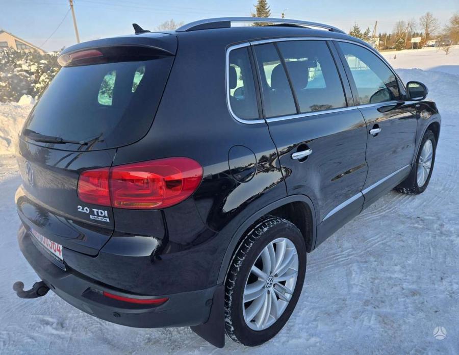 Melns Volkswagen Tiguan 2014 Kelmė, ar dzinēja tilpumu 1.97 L un nobraukumu 187 tūkst. km par 9970 €, foto 9 vietnē AUTOMOTO.COM.LV