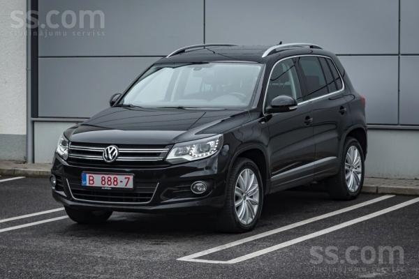 Melns Volkswagen Tiguan 2014 Rīga, ar dzinēja tilpumu 2.00 L un nobraukumu 185 tūkst. km par 11750 €, foto 1 vietnē AUTOMOTO.COM.LV