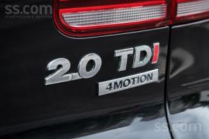 Black Volkswagen Tiguan 2014 in Riga, with an engine capacity of 2.00 L and mileage of 185 thousand km for 11750 €, photo 9 on AUTOMOTO.COM.LV
