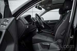 Black Volkswagen Tiguan 2014 in Riga, with an engine capacity of 2.00 L and mileage of 185 thousand km for 11750 €, photo 11 on AUTOMOTO.COM.LV