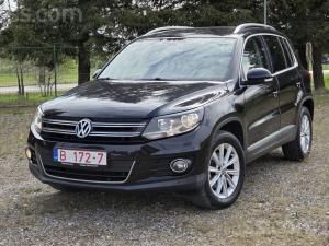 Melns Volkswagen Tiguan 2014 Kuldīga, ar dzinēja tilpumu 2.00 L un nobraukumu 210 tūkst. km par 8950 €, foto  vietnē AUTOMOTO.COM.LV