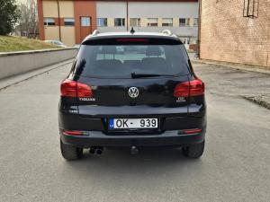 Melns Volkswagen Tiguan 2014 Jēkabpils, ar dzinēja tilpumu 2.00 L un nobraukumu 202 tūkst. km par 7150 €, foto 8 vietnē AUTOMOTO.COM.LV