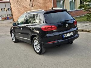 Melns Volkswagen Tiguan 2014 Jēkabpils, ar dzinēja tilpumu 2.00 L un nobraukumu 202 tūkst. km par 7150 €, foto 9 vietnē AUTOMOTO.COM.LV
