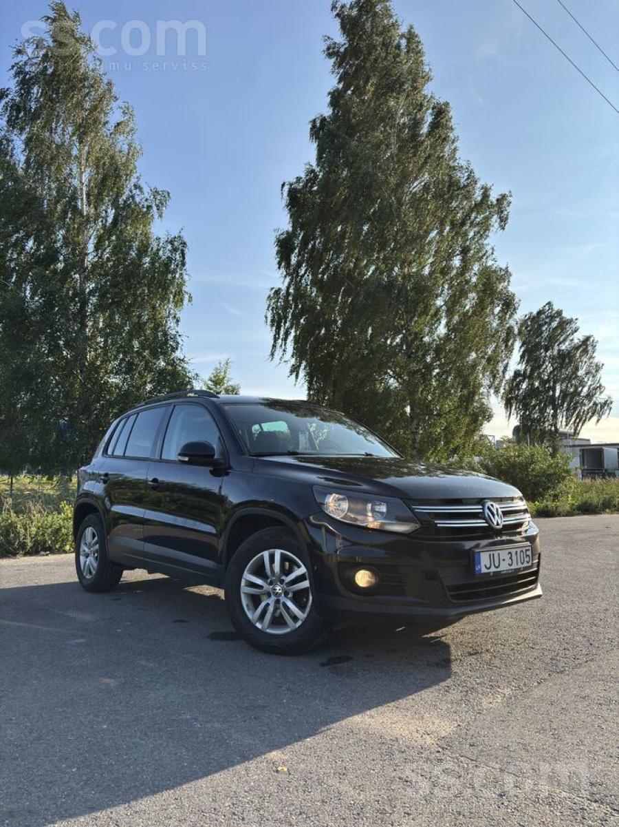 Melns Volkswagen Tiguan 2014 Rīga, ar dzinēja tilpumu 2.00 L un nobraukumu 258 tūkst. km par 9200 €, foto 1 vietnē AUTOMOTO.COM.LV
