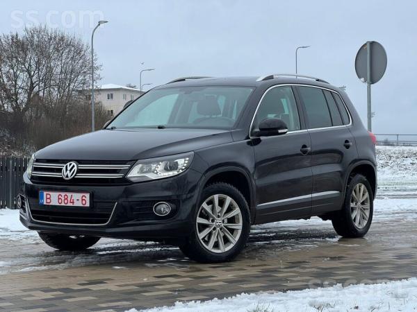 Black Volkswagen Tiguan 2015 in Rezekne, with an engine capacity of 2.00 L and mileage of 0 thousand km for 11890 €, photo 2 on AUTOMOTO.COM.LV