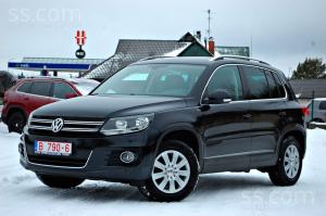 Melns Volkswagen Tiguan 2015 Tukums, ar dzinēja tilpumu 2.00 L un nobraukumu 194 tūkst. km par 11900 €, foto  vietnē AUTOMOTO.COM.LV