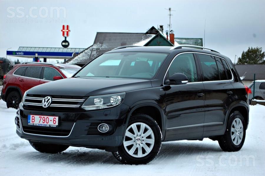 Melns Volkswagen Tiguan 2015 Tukums, ar dzinēja tilpumu 2.00 L un nobraukumu 194 tūkst. km par 11900 €, foto 1 vietnē AUTOMOTO.COM.LV