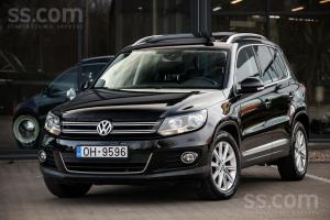Black Volkswagen Tiguan 2015 in Jelgava, with an engine capacity of 2.00 L and mileage of 0 thousand km for 11990 €, photo  on AUTOMOTO.COM.LV