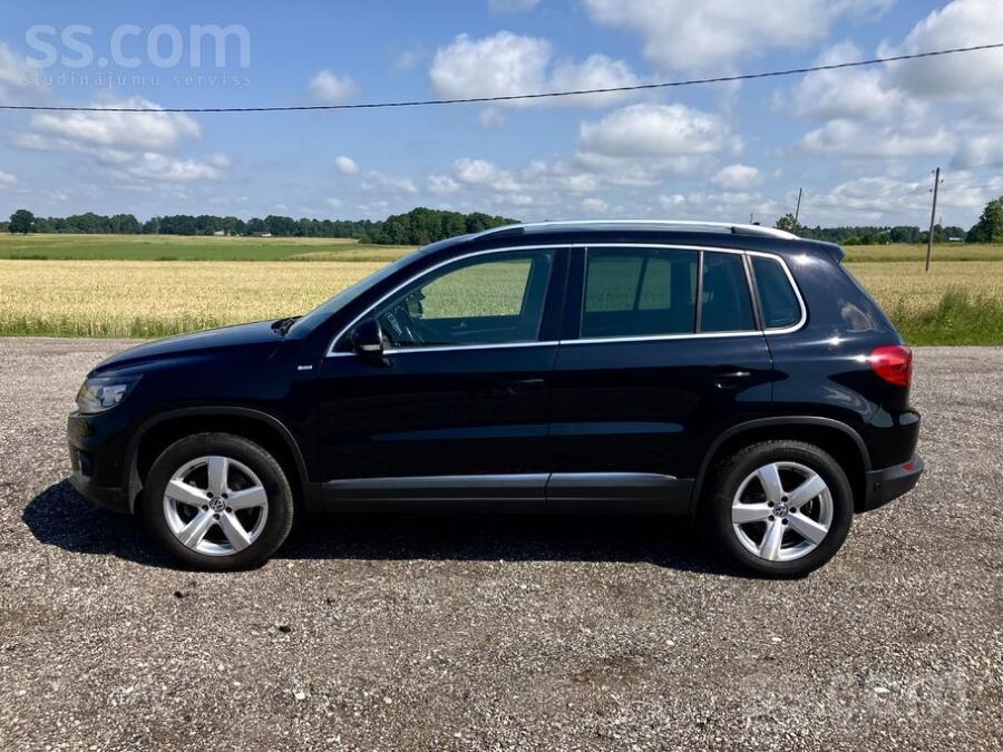 Melns Volkswagen Tiguan 2015 Talsi, ar dzinēja tilpumu 2.00 L un nobraukumu 218 tūkst. km par 12999 €, foto 7 vietnē AUTOMOTO.COM.LV