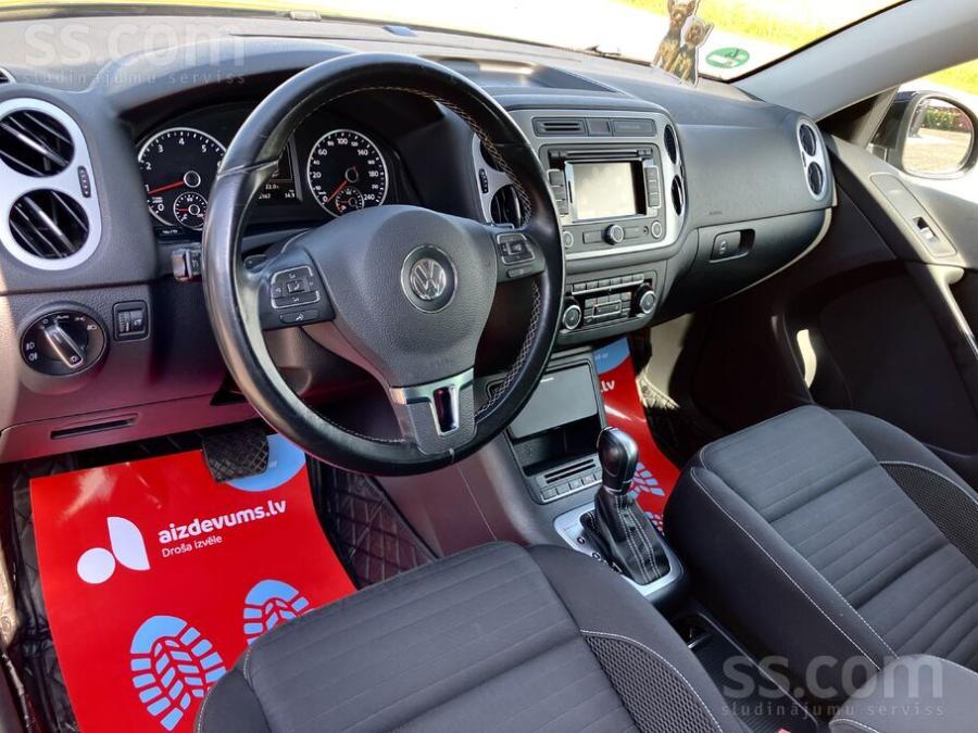 Melns Volkswagen Tiguan 2015 Talsi, ar dzinēja tilpumu 2.00 L un nobraukumu 218 tūkst. km par 12999 €, foto 16 vietnē AUTOMOTO.COM.LV