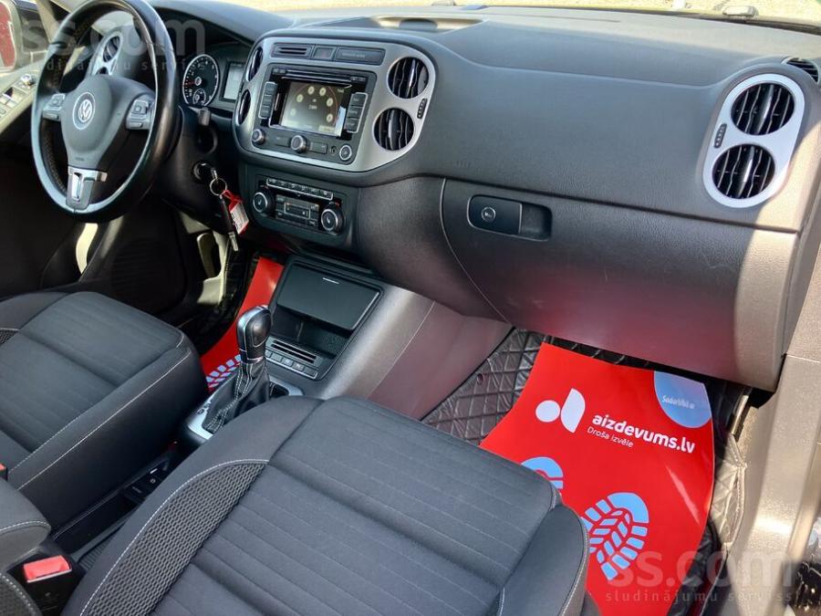 Melns Volkswagen Tiguan 2015 Talsi, ar dzinēja tilpumu 2.00 L un nobraukumu 218 tūkst. km par 12999 €, foto 20 vietnē AUTOMOTO.COM.LV