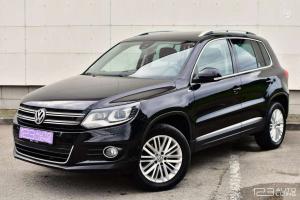 Black Volkswagen Tiguan 2015 in Kretinga, with an engine capacity of 2.00 L and mileage of 177 thousand km for 10600 €, photo  on AUTOMOTO.COM.LV