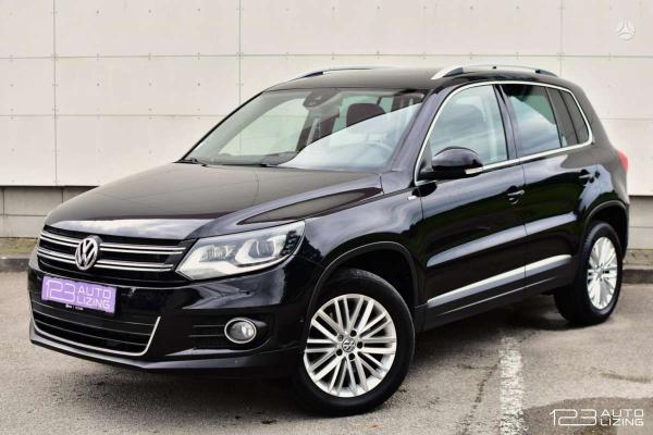 Black Volkswagen Tiguan 2015 in Kretinga, with an engine capacity of 2.00 L and mileage of 177 thousand km for 10600 €, photo 1 on AUTOMOTO.COM.LV