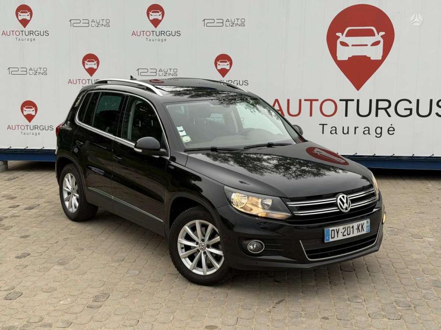 Black Volkswagen Tiguan 2015 in Taurage, with an engine capacity of 1.97 L and mileage of 235 thousand km for 8700 €, photo 10 on AUTOMOTO.COM.LV