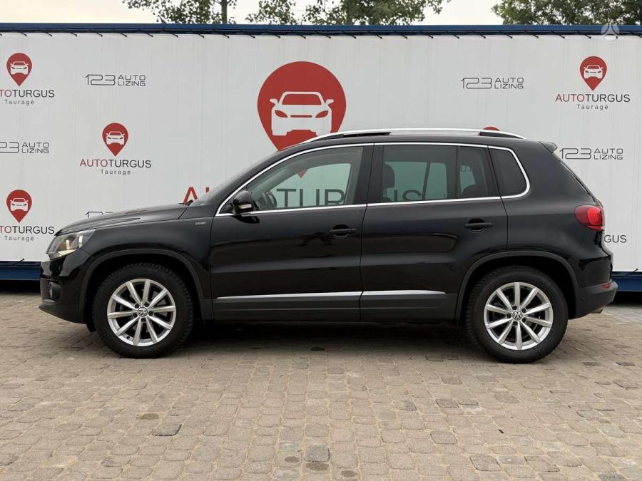 Black Volkswagen Tiguan 2015 in Taurage, with an engine capacity of 1.97 L and mileage of 235 thousand km for 8700 €, photo 15 on AUTOMOTO.COM.LV