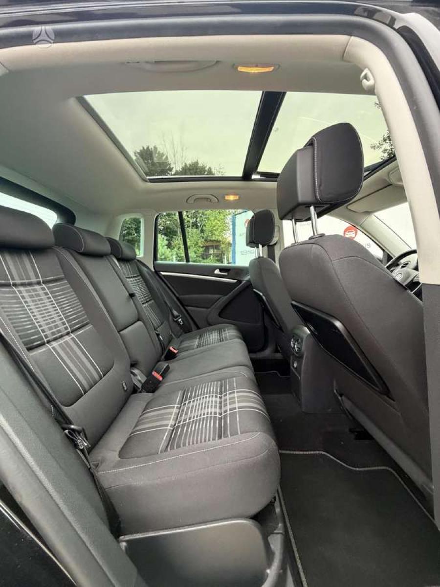 Black Volkswagen Tiguan 2015 in Taurage, with an engine capacity of 1.97 L and mileage of 235 thousand km for 8700 €, photo 34 on AUTOMOTO.COM.LV