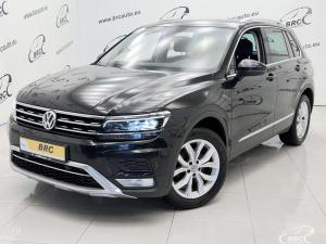 Black Volkswagen Tiguan 2016 in Vilnius, with an engine capacity of 1.40 L and mileage of 217 thousand km for 15900 €, photo  on AUTOMOTO.COM.LV