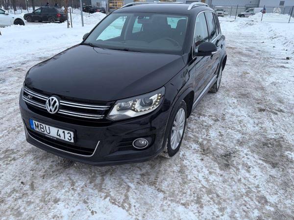 Melns Volkswagen Tiguan 2016 Kaišiadorys, ar dzinēja tilpumu 2.00 L un nobraukumu 284 tūkst. km par 10500 €, foto 1 vietnē AUTOMOTO.COM.LV